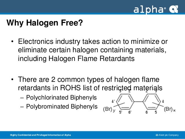 Why Halogen Free?