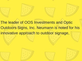 Jim neumann an original thinker | PPT