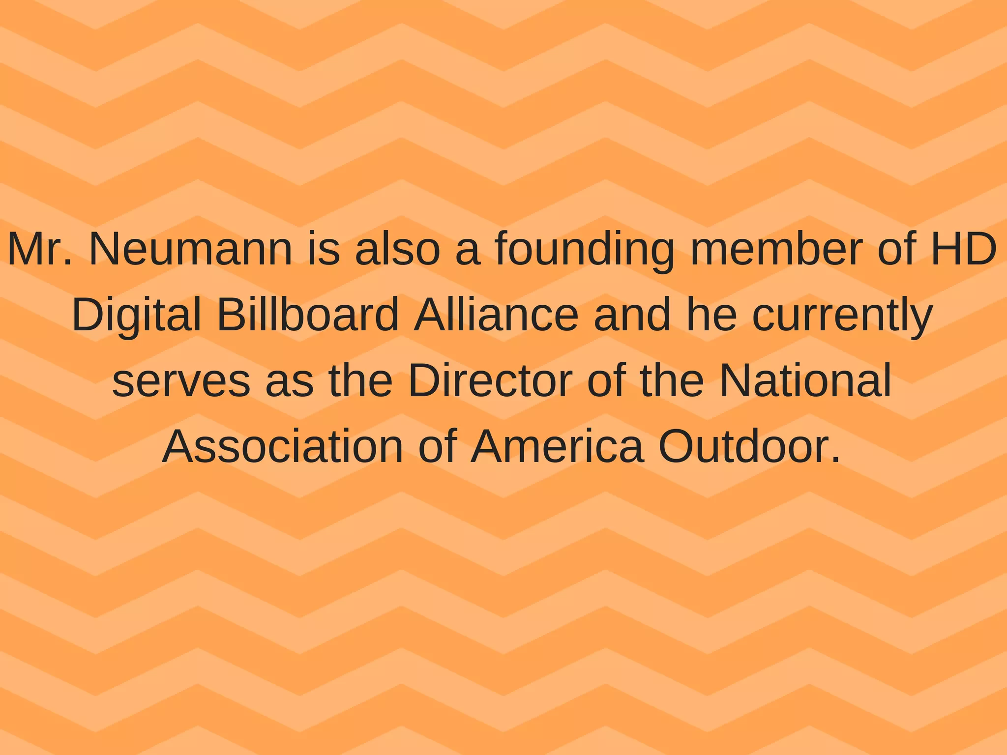 Jim neumann outdoor media executive | PPT