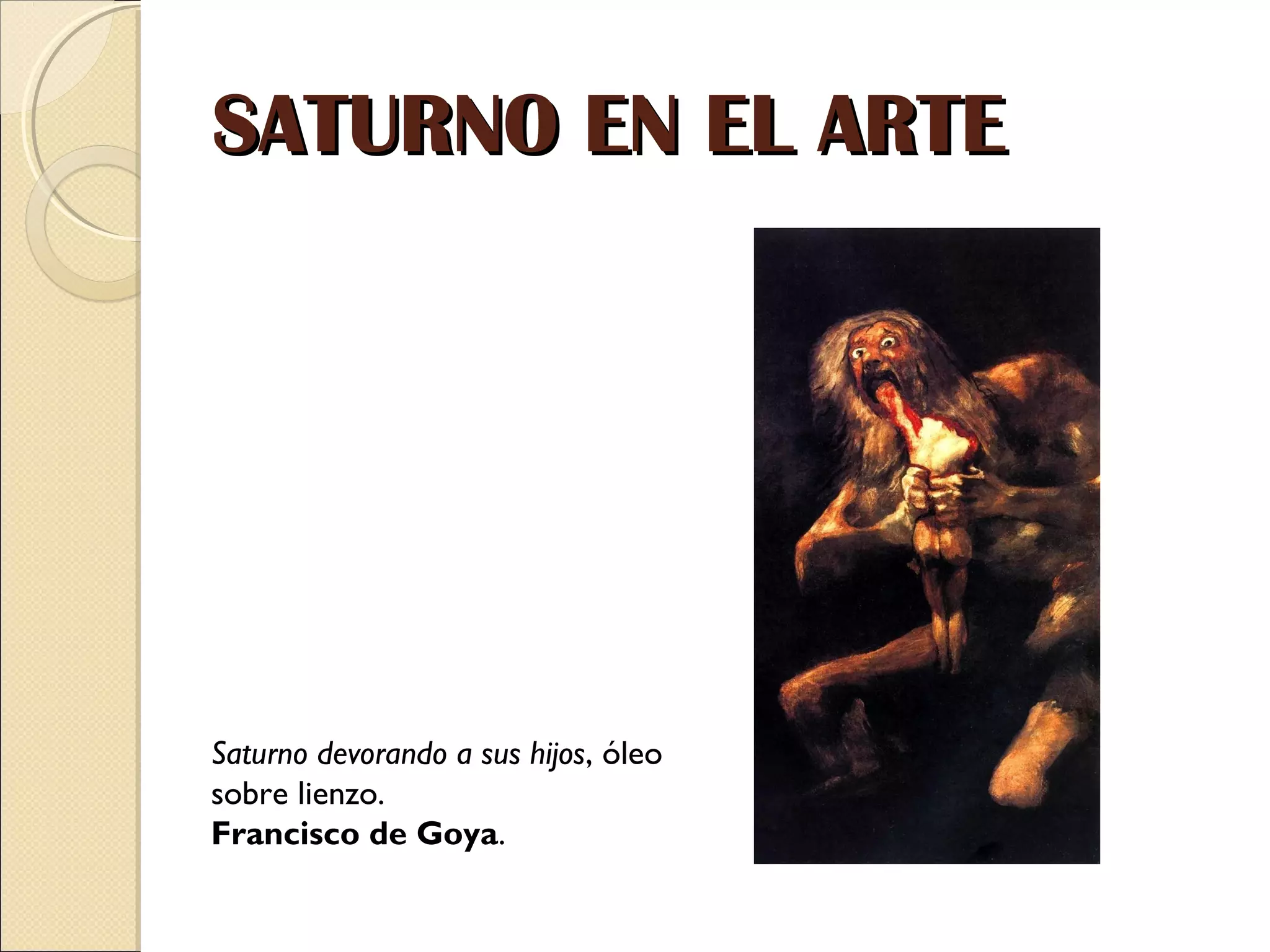 Saturno, Cronos | PPT