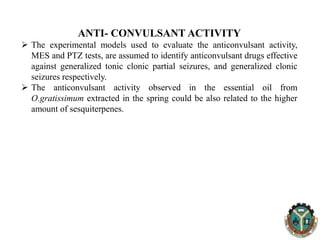 Nutritional Value and Health Benefits of Scent Leave | PPTX