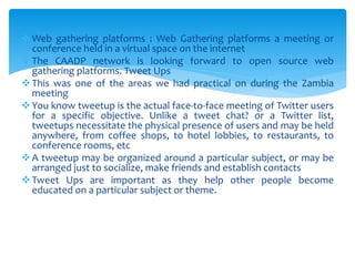 The role of the media in the Comprehensive Africa Agriculture ...