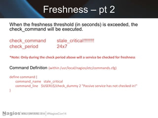 Nagios Conference 2014 - Jim Prins - Passive Monitoring with Nagios | PPTX