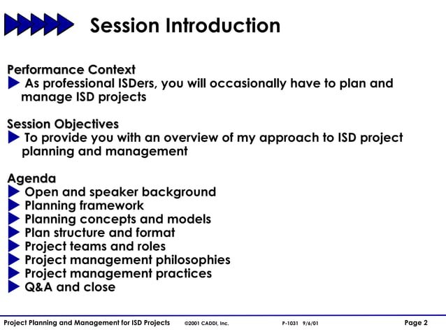 Project Planning & Management | PPT