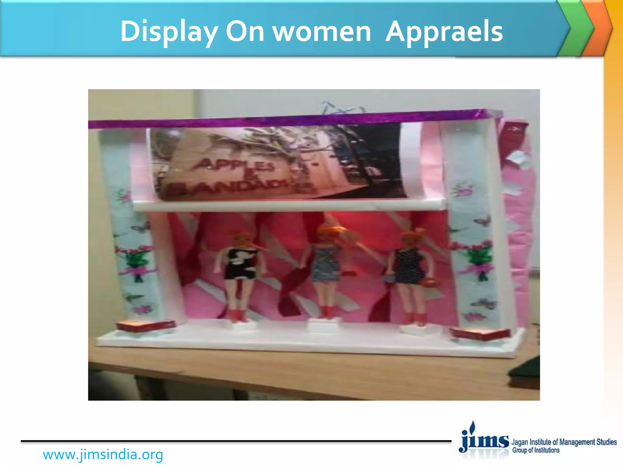 Jims-Window display competition on visual merchandising conducted on ...