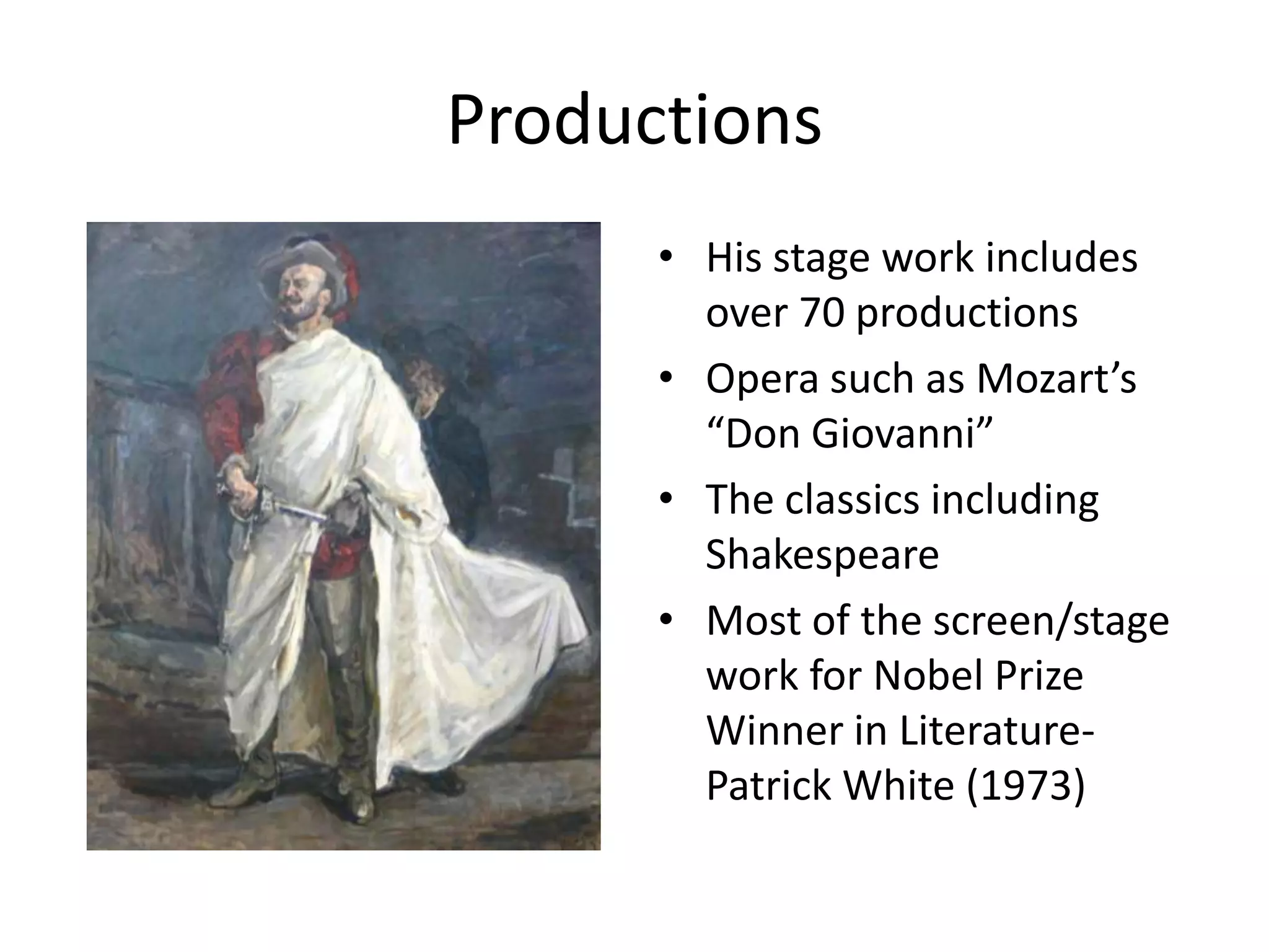 Jim Sharman Powerpoint Final | PPT
