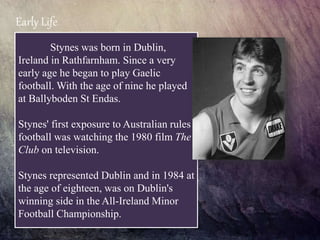 Jim Stynes | PPTX