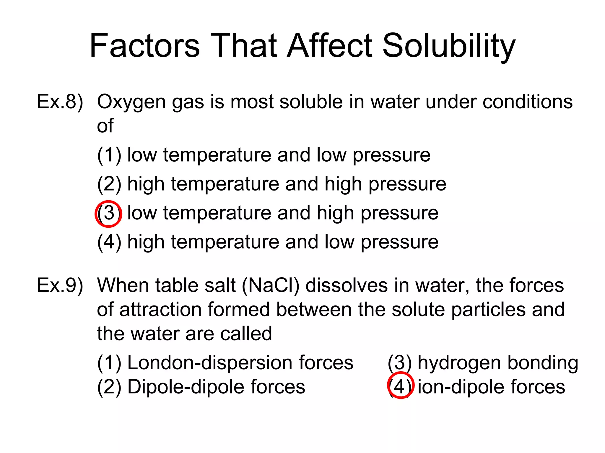 factors that affect solubility | PPTX