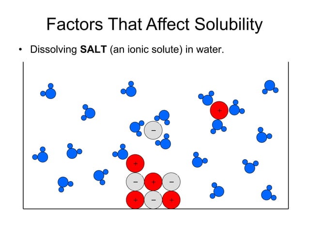factors that affect solubility | PPTX | Chemistry | Science