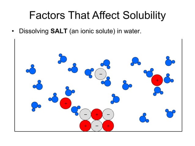 factors that affect solubility | PPTX | Chemistry | Science