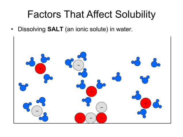 factors that affect solubility | PPTX | Chemistry | Science