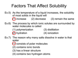 factors that affect solubility | PPTX