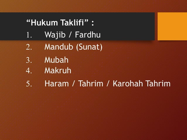 Pentingnya Ilmu Fiqih ( Jinayat./ hukum Pidana dalam Islam ) | PPT