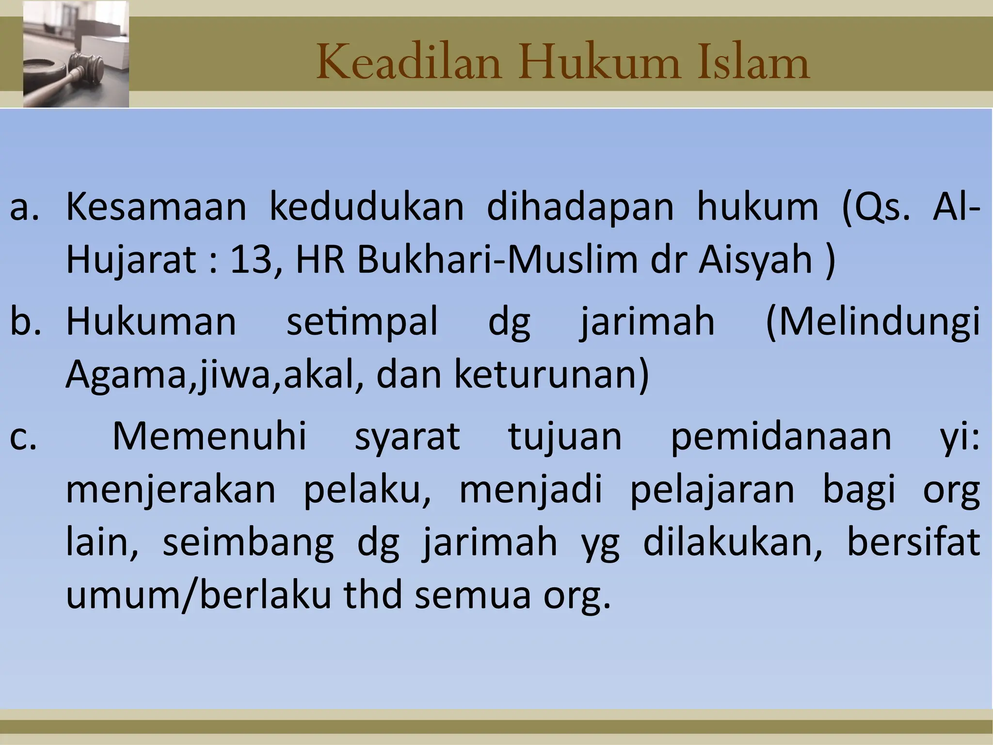 (fiqih jinayat hukum pidana islam hukum | PPTX