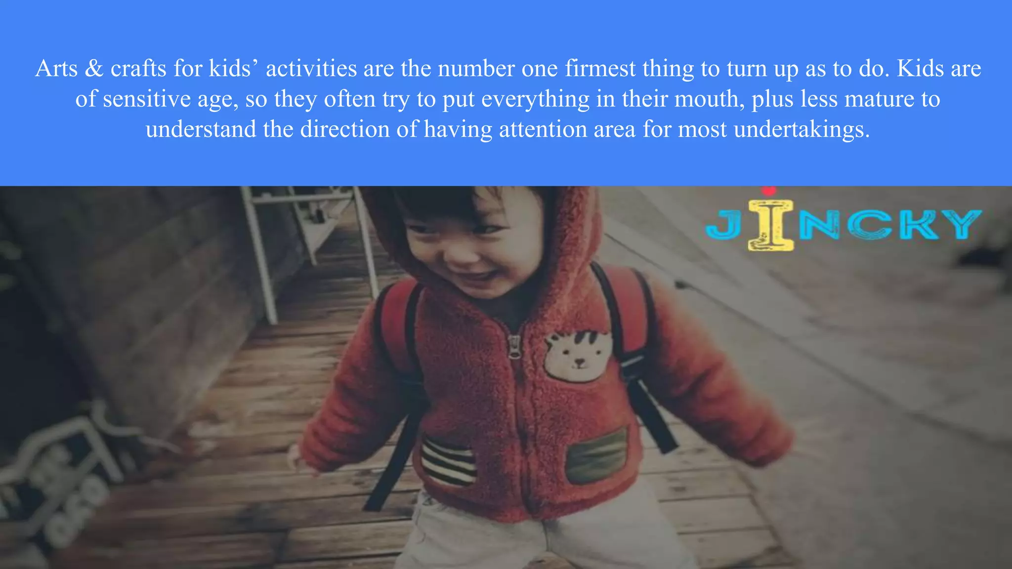 7 Best Practical Arts & Crafts Ideas For Kids & Toddlers | PPTX ...