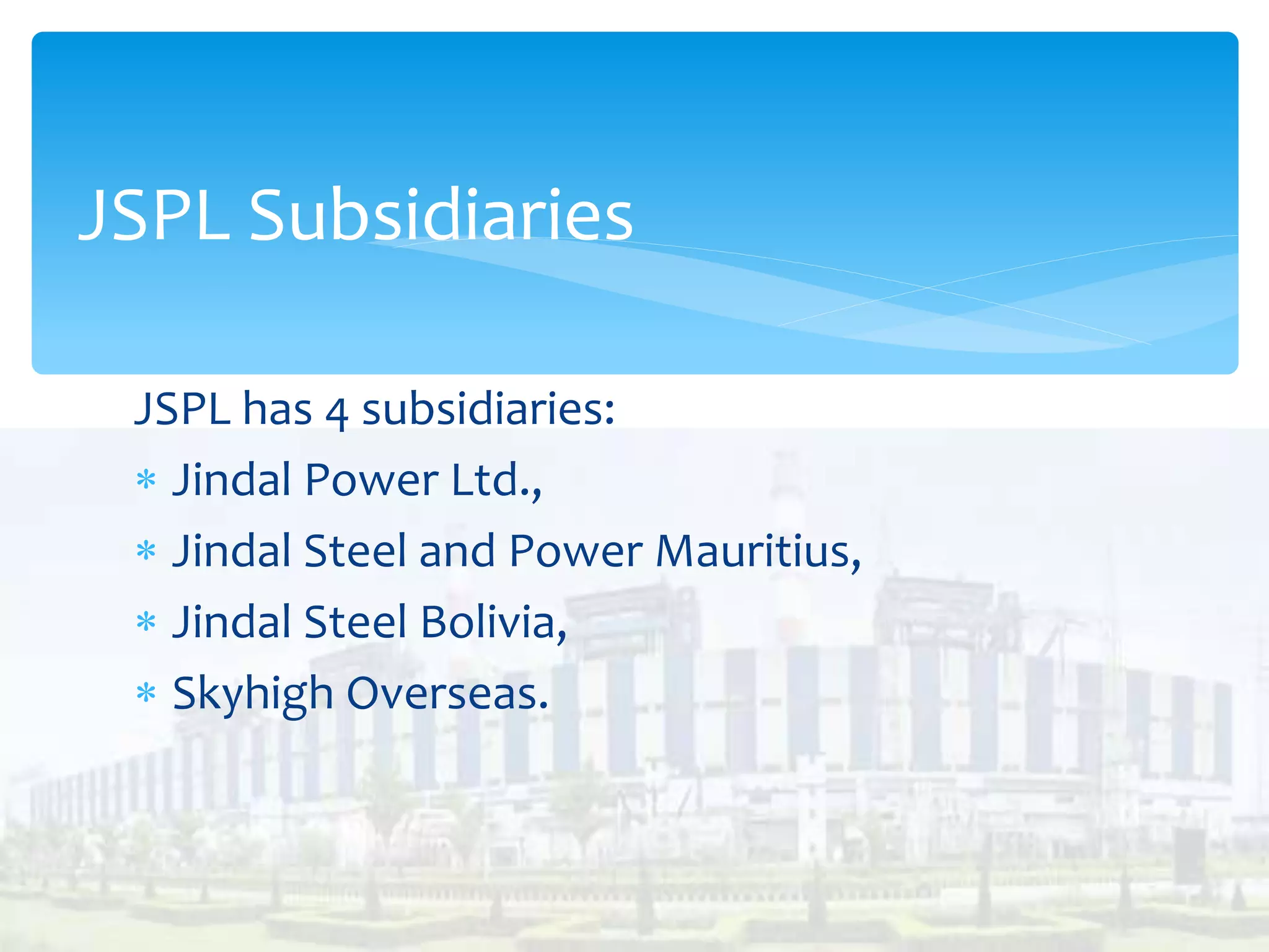 Jindal group | PPTX