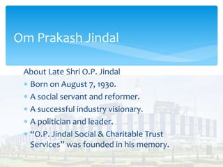 Jindal group | PPTX