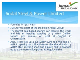 Jindal group | PPTX