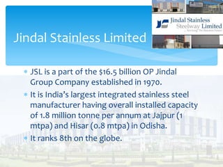 Jindal group | PPTX