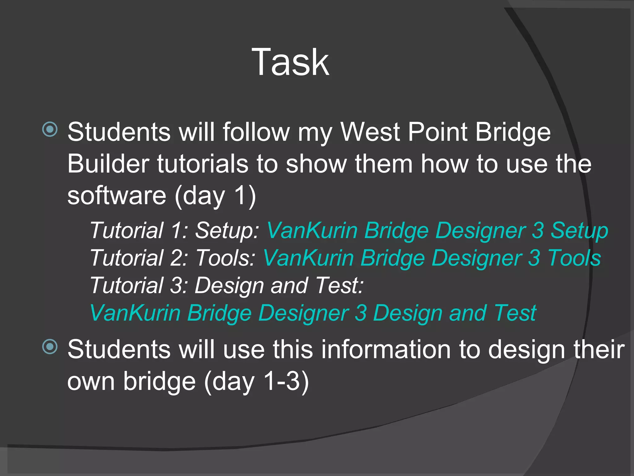 Jing Enhanced West Point Bridge Builder | PPT