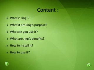 Jing | PPTX