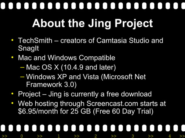 Jing Project Training Module | PPT