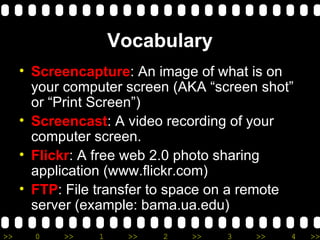 Jing Project Training Module | PPT
