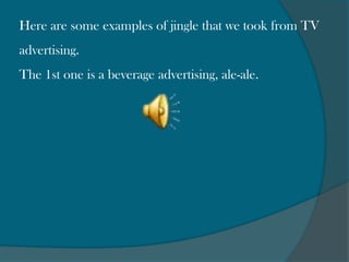 Jingle | PPTX