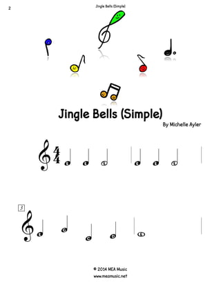Jingle Bells With Letters | PDF