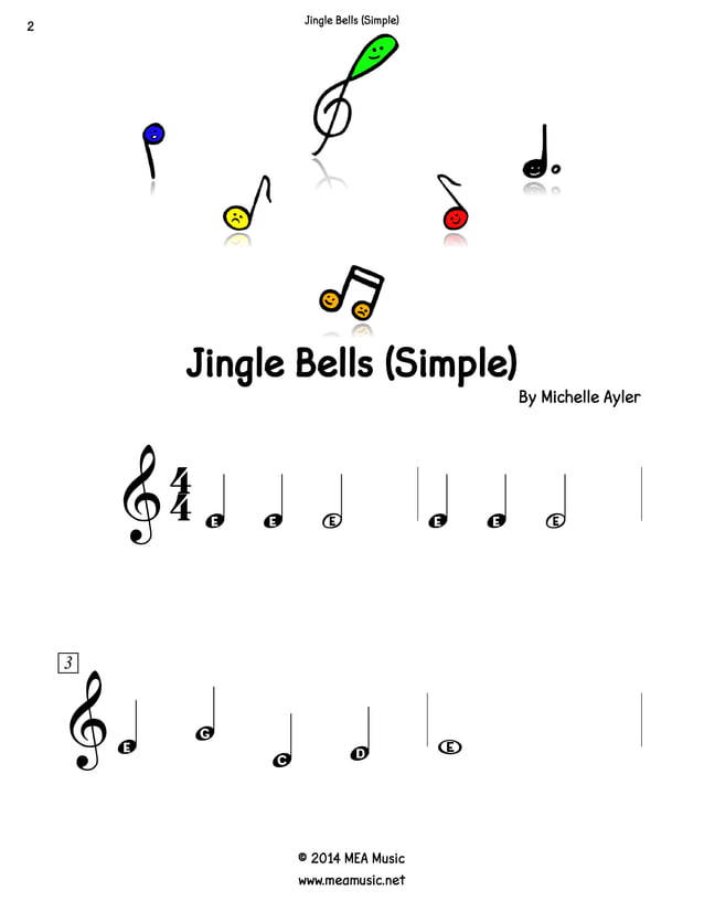 Jingle Bells With Letters | PDF