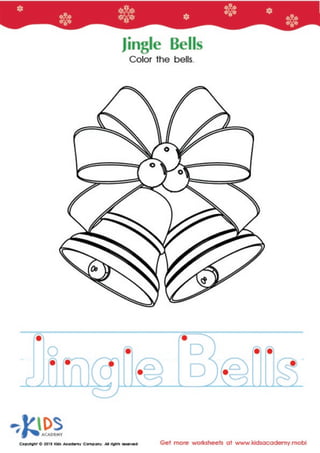 Jingle Bells Coloring Pages