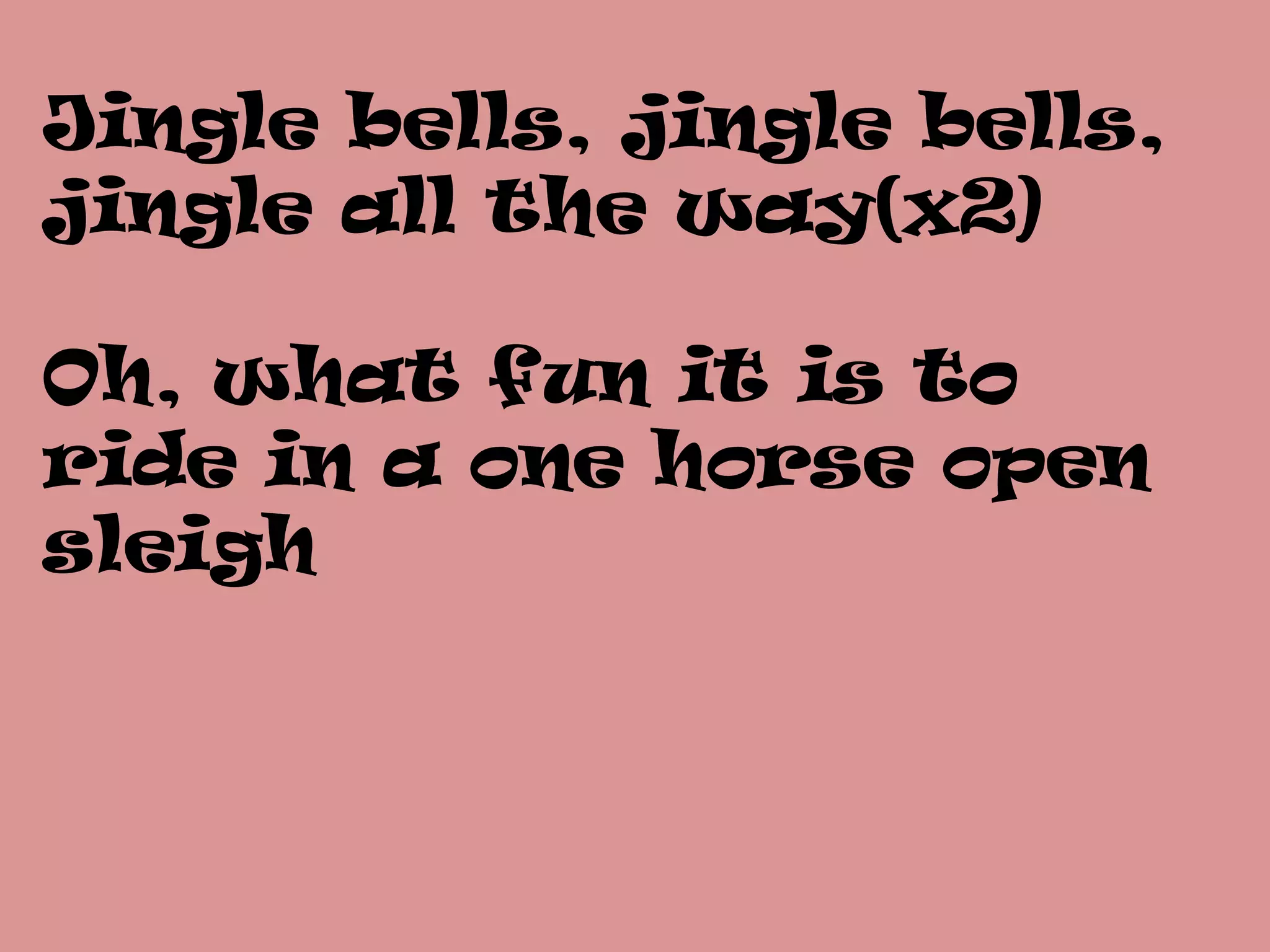 Jingle bells power point | PPT