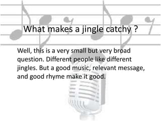 Jingles | PPTX