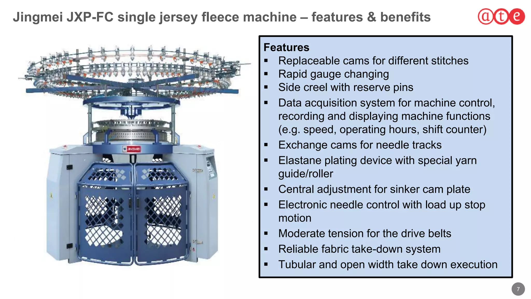 The best technology for fleece fabrics – Jingmei circular knitting | PDF