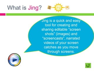 Jing screen capture | PPT | Free Download