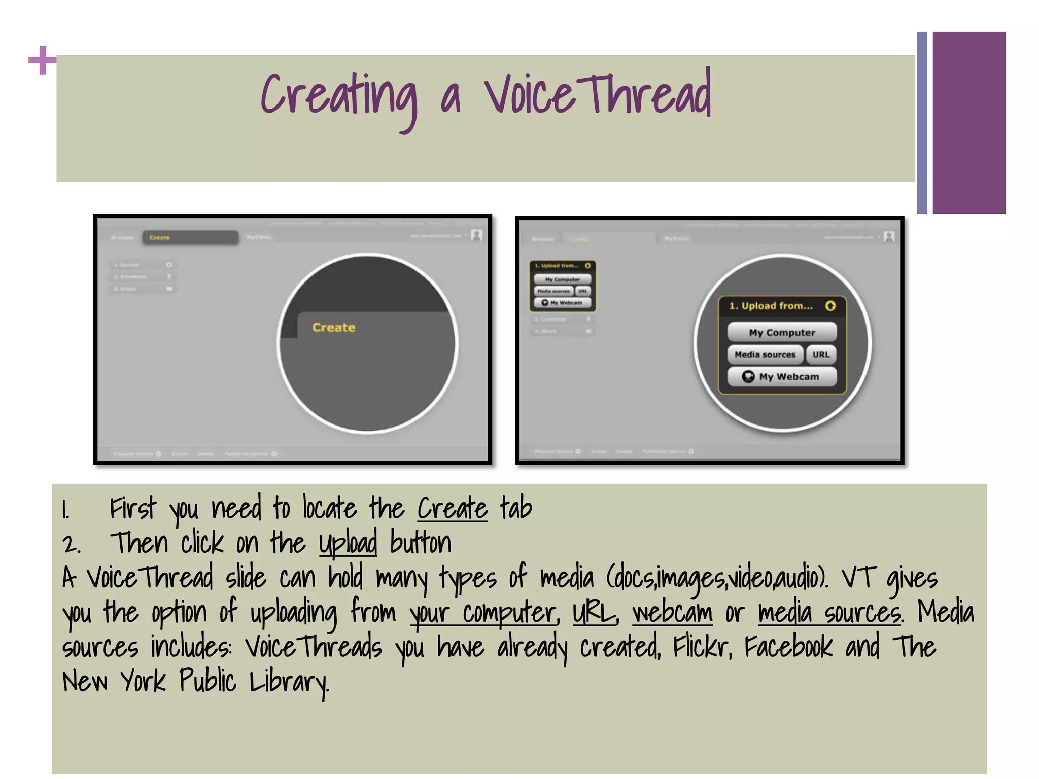 Getting Started with Jing and Voicethread Workshop | PPT