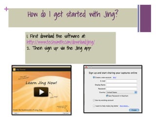 Getting Started with Jing and Voicethread Workshop | PPT