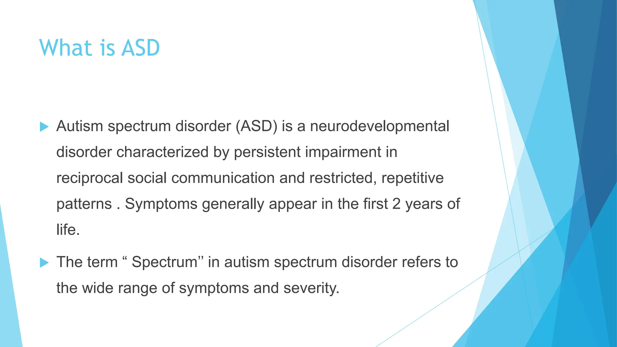 Autism Spectrum Disorder Treatment | PDF