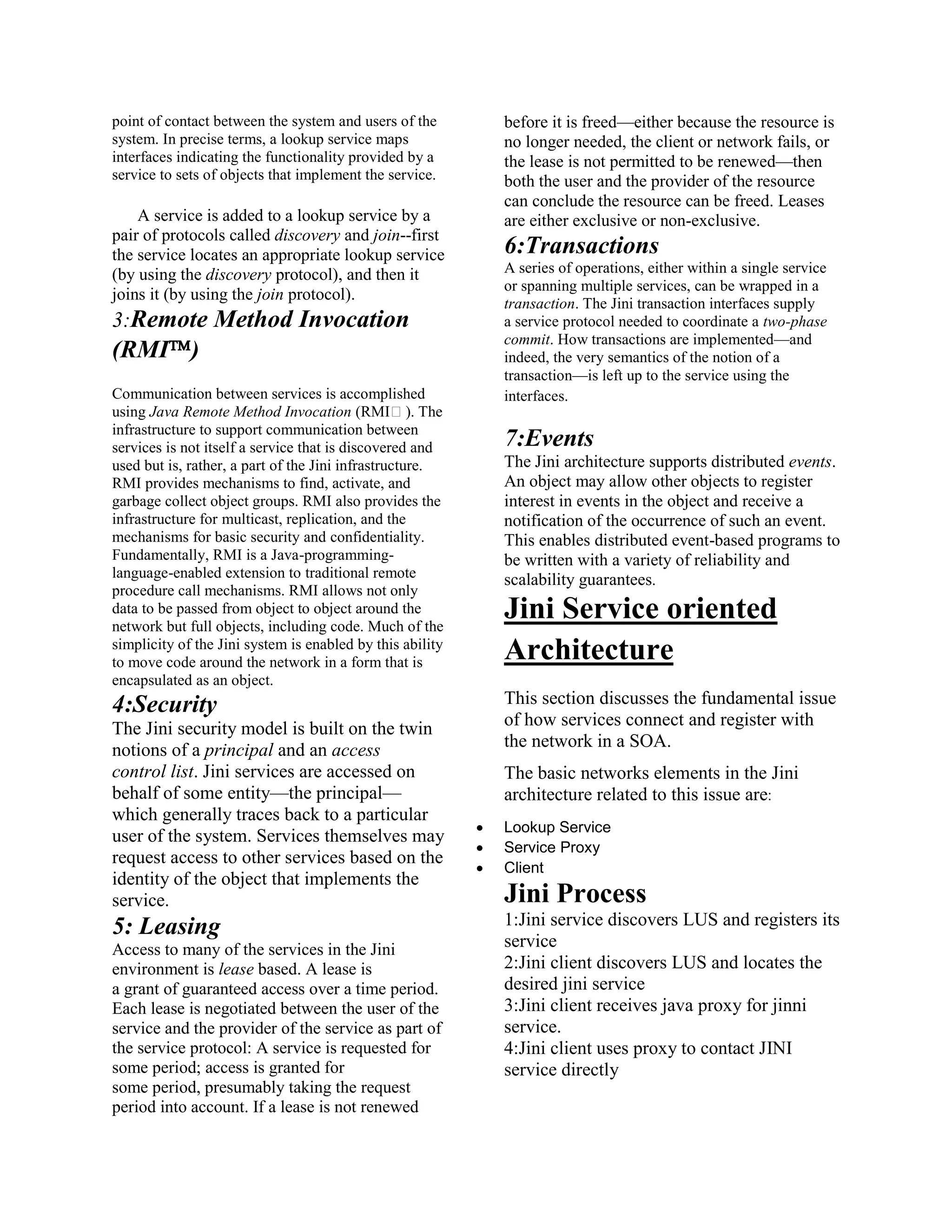 Jini Network Technology Docx