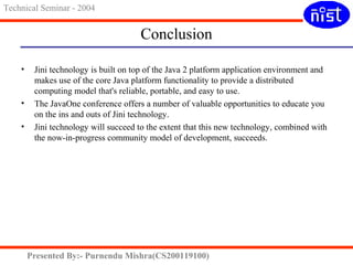 Jini new technology for a networked world | PPT | Internet | Computing