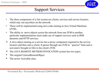 Jini new technology for a networked world | PPT