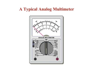 Analog Multimeter Diagram