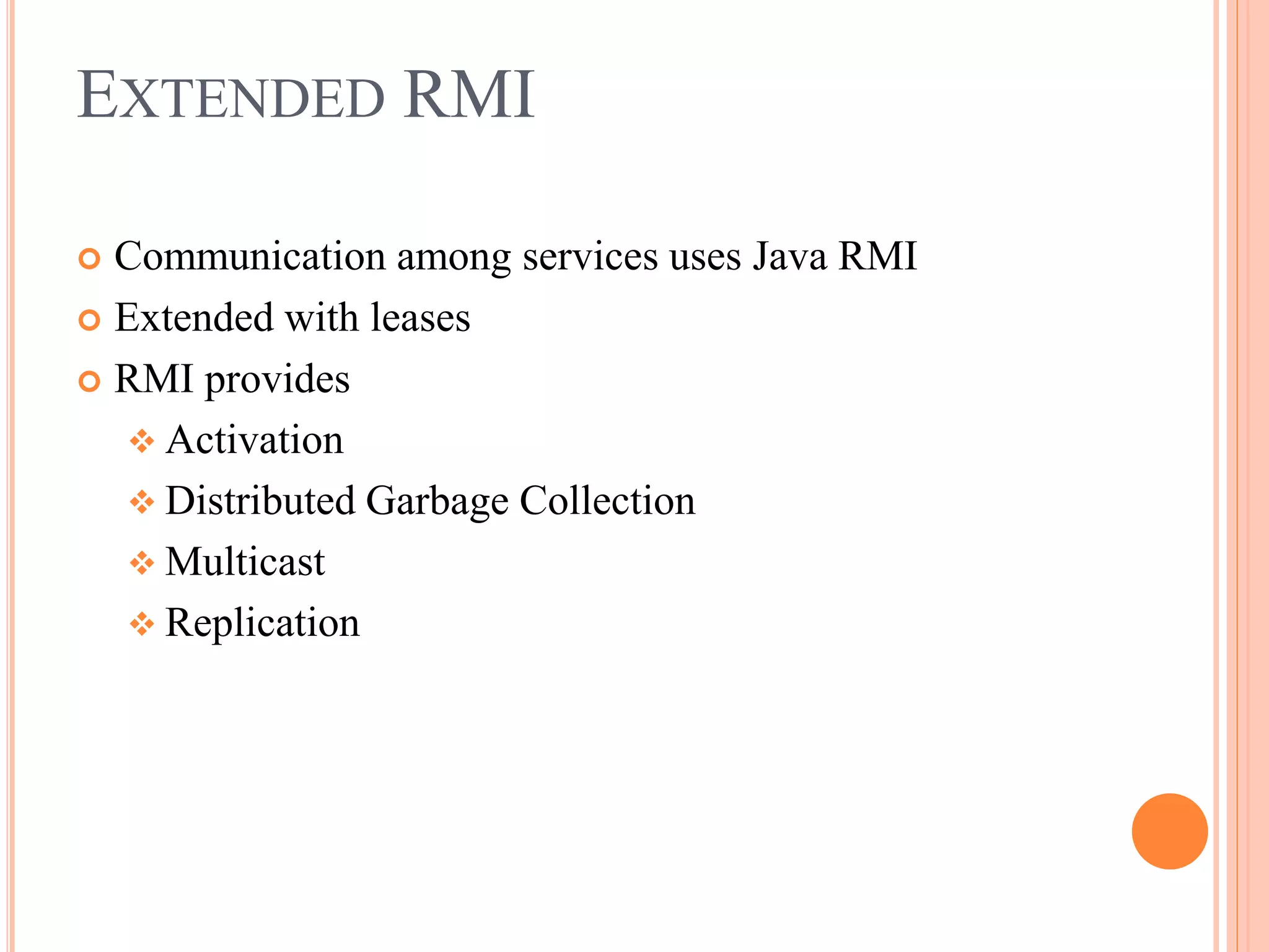 Jini technology ppt | PPTX