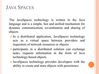 Jini technology ppt | PPTX