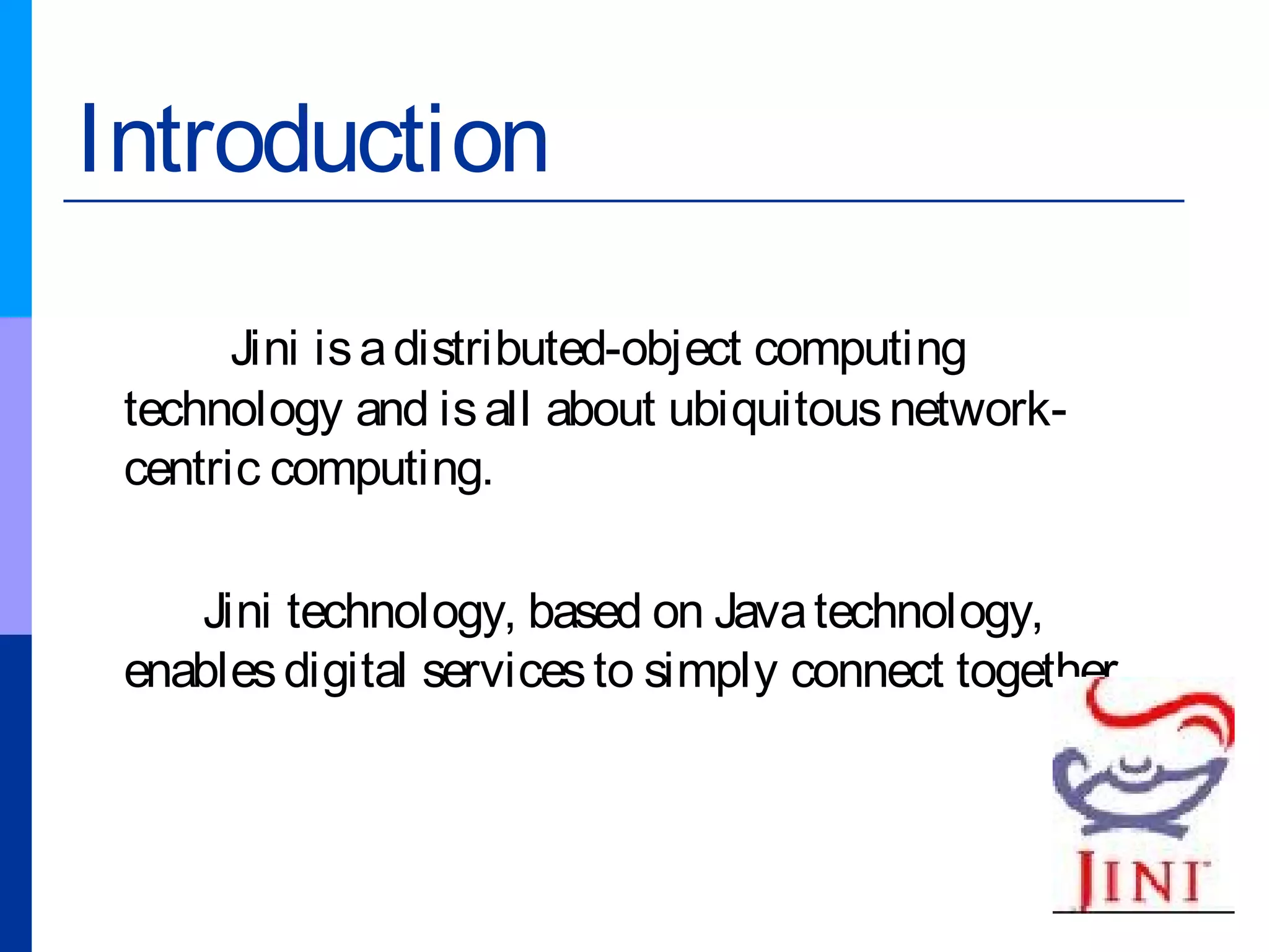 Jini technology | PPT