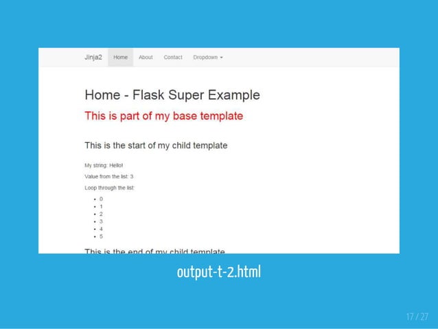 Python Templating Engine - Intro to Jinja | PDF | Programming Languages ...