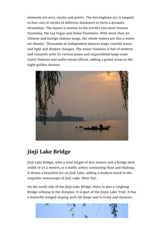 Jinji lake scenic area | PDF