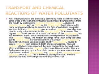 hydrosphere and water pollution | PPTX
