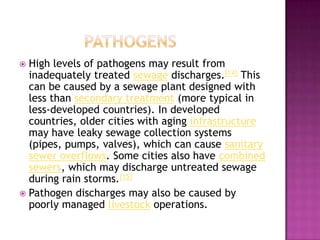 hydrosphere and water pollution | PPTX
