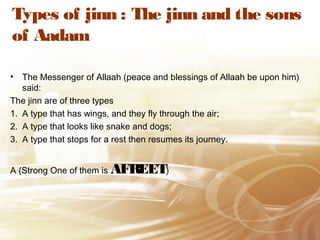 Jinaat in light of Islam | PPT